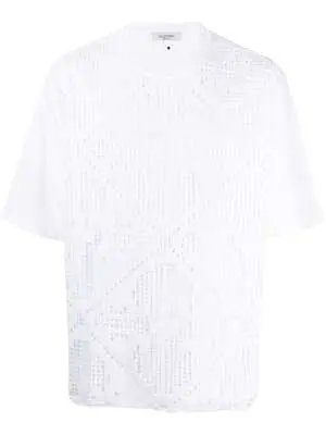 Valentino Garavani Crochet-front T-shirt