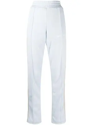 Palm Angels Side-stripe Track Pants - Blue
