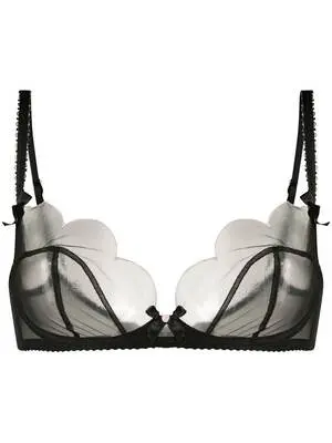 Agent Provocateur Lorna Underwired Mesh Bra - Black