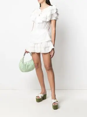 LoveShackFancy Liv Ruffled-trim Dress