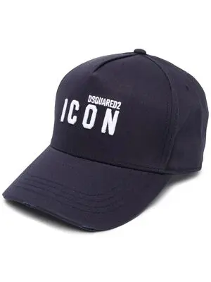 Dsquared2 Icon Embroidered Cap - Blue