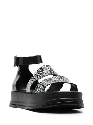 10 CORSO COMO Monogram Chunky Sandals