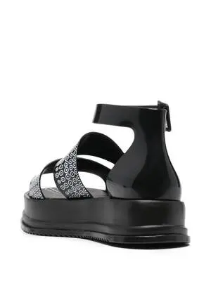 10 CORSO COMO Monogram Chunky Sandals
