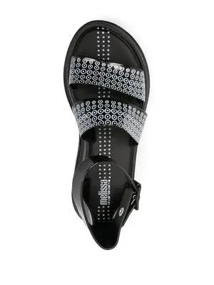 10 CORSO COMO Monogram Chunky Sandals