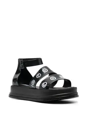 10 CORSO COMO Logo-print Chunky Sandals