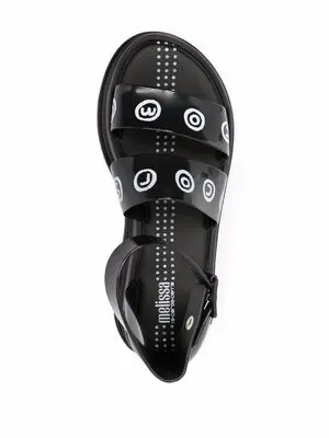 10 CORSO COMO Logo-print Chunky Sandals