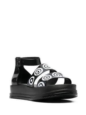 10 CORSO COMO Logo-print Chunky Sandals