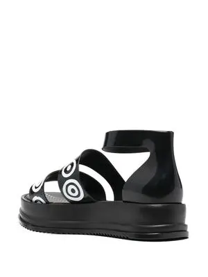 10 CORSO COMO Logo-print Chunky Sandals