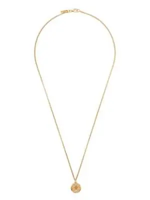 Emanuele Bicocchi Coin Pendant Chain Necklace