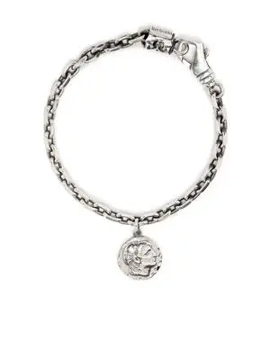 Emanuele Bicocchi Coin Charm Bracelet - Silver