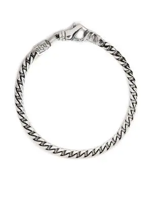 Emanuele Bicocchi Square Box Chain Bracelet - Silver