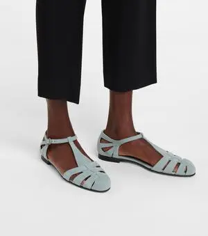 Church's Rainbow Suede Sandals