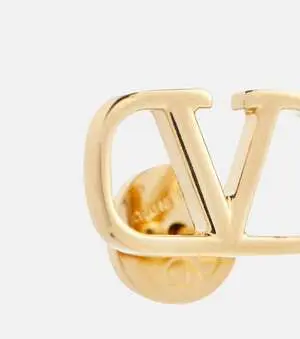Valentino Garavani Vlogo Stud Earrings - Gold