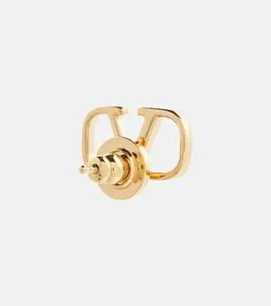 Valentino Garavani Vlogo Stud Earrings - Gold