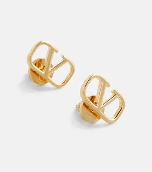 Valentino Garavani Vlogo Stud Earrings - Gold