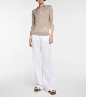 Gabriela Hearst Frank Cashmere And Silk Sweater