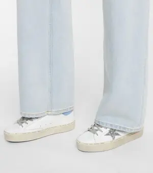 GOLDEN GOOSE Hi Star Leather Sneakers