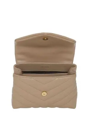 Saint Laurent Toy Loulou Monogram Quilted Leather Bag