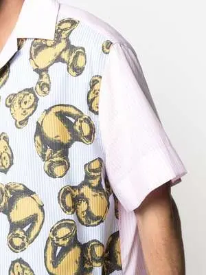 Palm Angels Teddy Bear Striped Shirt