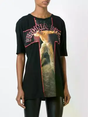 Givenchy Faun Print Cotton T-shirt