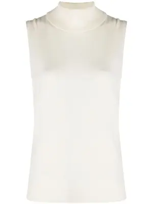 N.peal Sleeveless Knitted Top