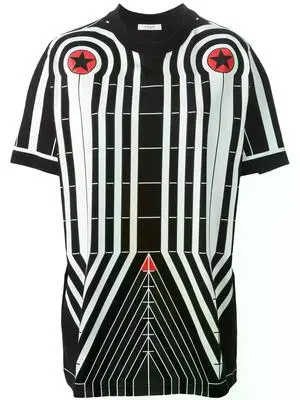 Givenchy Graphic Print T-shirt - Black