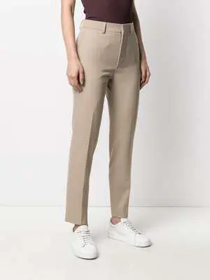 Ami Straight-leg Tailored Trousers - Neutrals