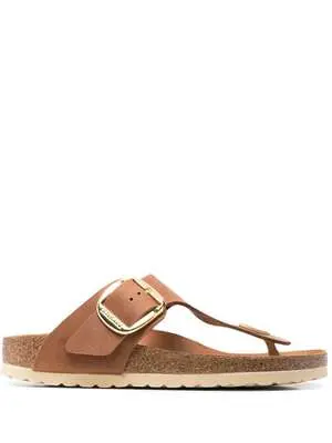 BIRKENSTOCK Gizeh T-bar Sandals - Brown
