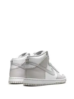 Nike Dunk High Vast Grey Sneakers - White