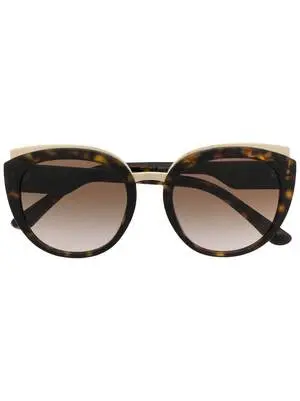 Dolce & Gabbana Round-frame Sunglasses - Brown