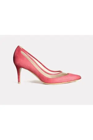 SANTM Brera Corallo 70mm Stilettos - Coral