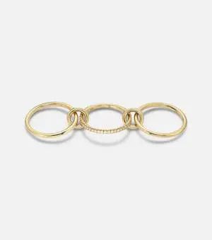 SPINELLI KILCOLLIN Sonny Linked Diamond Rings - Gold