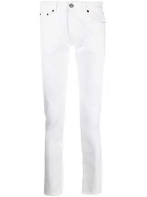 PT TORINO Slim-fit Five-pocket Jeans - White