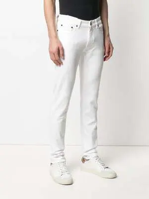 PT TORINO Slim-fit Five-pocket Jeans - White