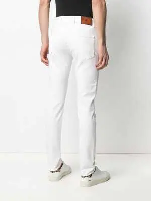 PT TORINO Slim-fit Five-pocket Jeans - White