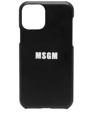 MSGM Logo-print Iphone 11 Pro Case - Black