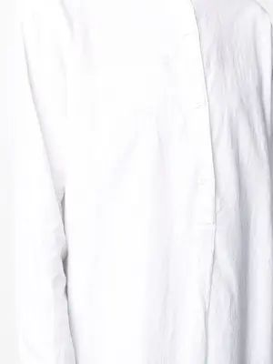 Woolrich Long-sleeve Band Collar Tunic - White