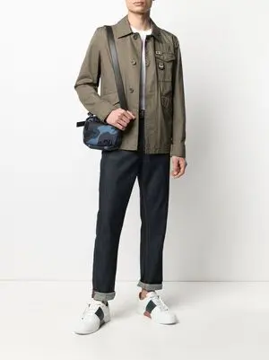 Herno Military Jacket With Patch Detail
