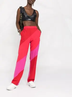MSGM Logo-print Crop Top