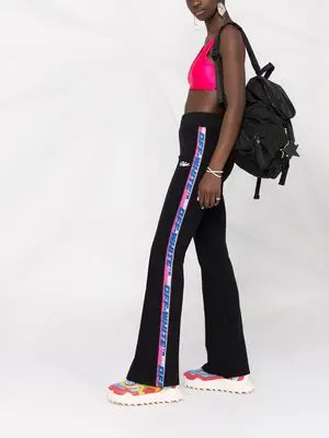 MSGM Logo-print Crop Top