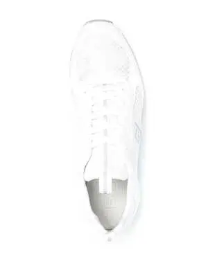 EA7 Logo Low-top Sneakers - White