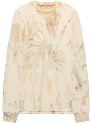 John Elliott Tie-dye Long Sleeve Sweatshirt - Neutrals