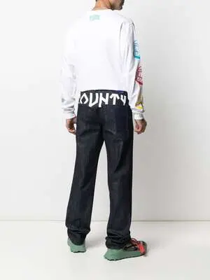 COUNTY OF MILAN Marcelo Burlon Straight-leg Jeans