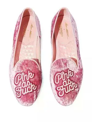 SCAROSSO Brian Atwood Lady Nolita Loafers - Pink