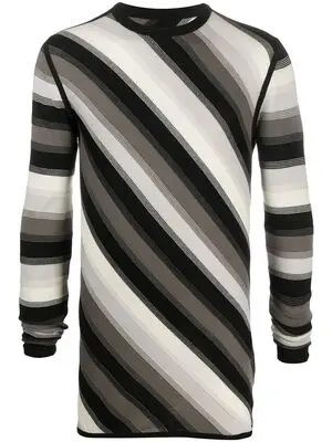 Rick Owens Diagonal Stripe Sweater