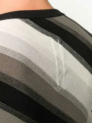 Rick Owens Diagonal Stripe Sweater