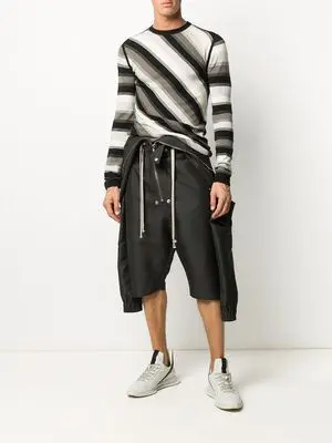 Rick Owens Diagonal Stripe Sweater