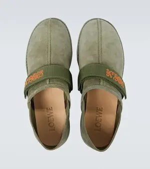 Loewe Suede Slippers