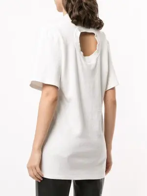 Proenza Schouler Rear Cut-out T-shirt - White