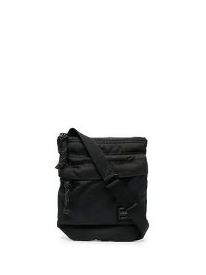 PORTER-YOSHIDA & CO Logo-patch Messenger Bag - Black
